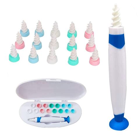 Ear Wax Remove Tool With 16 Suction Heads Protable Vicedeal