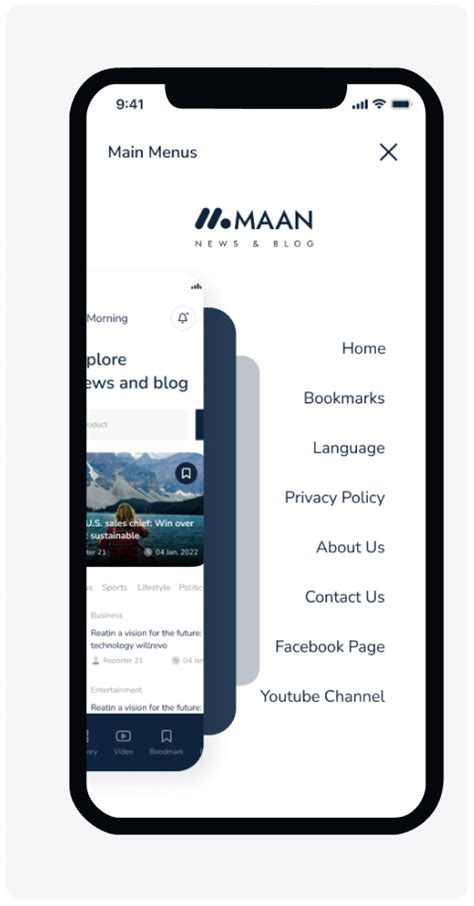 maan news laravel magazine blog and news flutter full app with android
