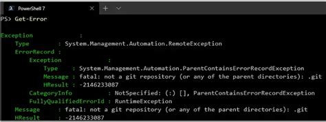 powershell 7 new features list