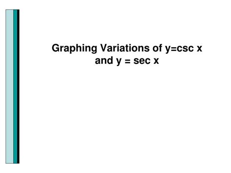 PPT Section Graphs Of Other Trigonometric Functions PowerPoint Presentation ID