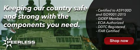 Electronic Components Distributor Peerless Electronics Inc