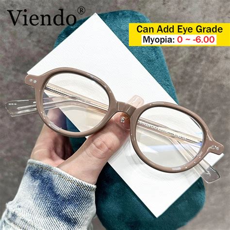 Photochromic Anti Radiation Eye Glasses For Women Men Nearsighted Anti