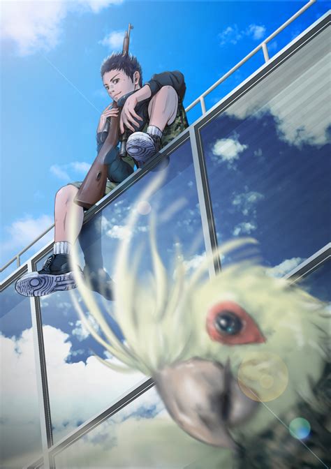 Safebooru 1boy Absurdres Amao Catartemis Bandaid Bandaid On Face