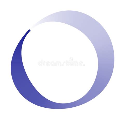 Circle Preloader Buffer Shape Circular Progress Bar Stock Vector