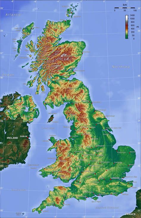 Wales Map Guide Of The World