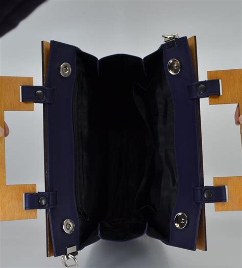 Torbica Leonora Purple Blue Dcekar