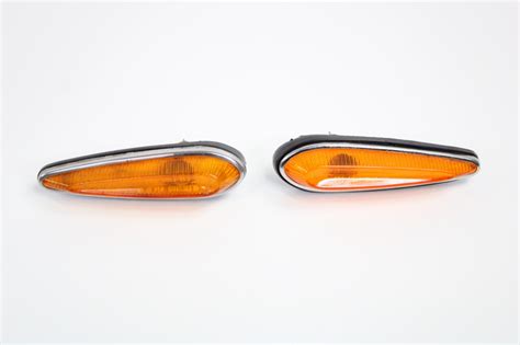 1958 68 Ferrari 250 275 330 Altissimo Side Marker Light Set Pair