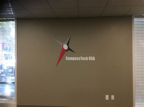 Compass Technology Window Wall Graphics 1 Puget Sound Signs And Graphics