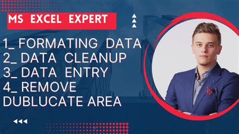 Ms Excel Data Cleaning Formatting And Data Entry By Suleman40 Fiverr