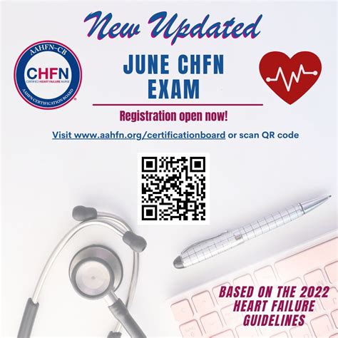June Chfn Exam Registration Is Now Open Register Now To Take The Updated Chfn Exam In June ️