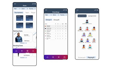 Ksca Live App Redesign 17 Images Behance