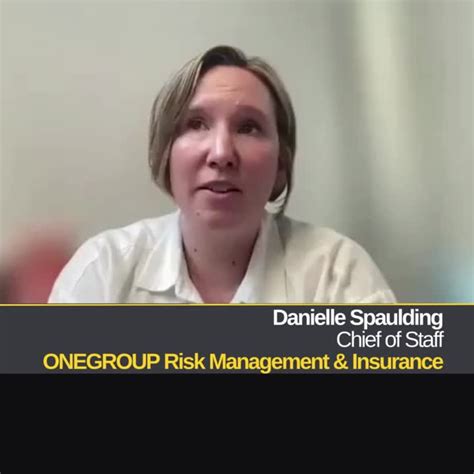 Danielle Spaulding On Linkedin The Insurance Coffee House Podcast Danielle Spaulding Onegroup