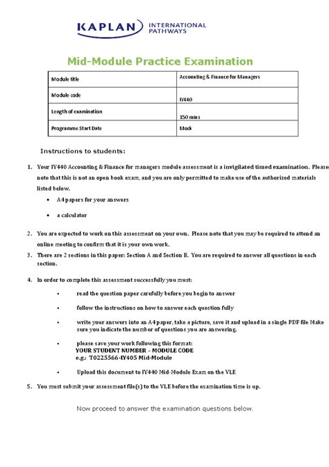 Iy440 Mid Module Practice Exam Ay 22 23 Mid Module Practice