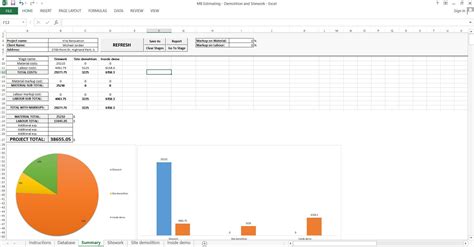 Cost Estimate Excel Template