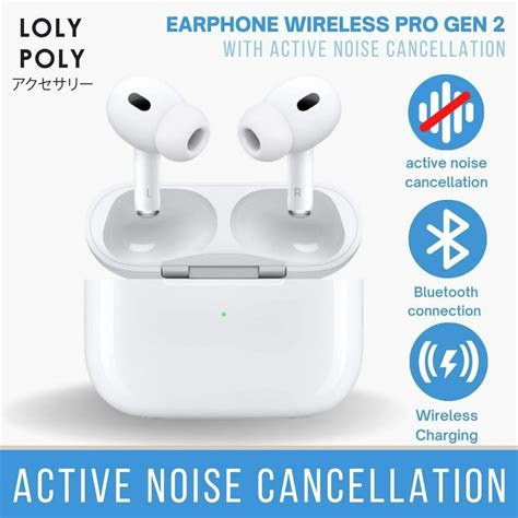 Jual Lolypoly Earphone Tws Earpod Pro Gen 2 Support Wireless Charger