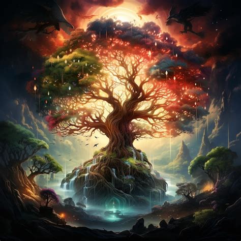Premium Ai Image Tree Of Life