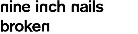 Nine Inch Nails Logo Logodix