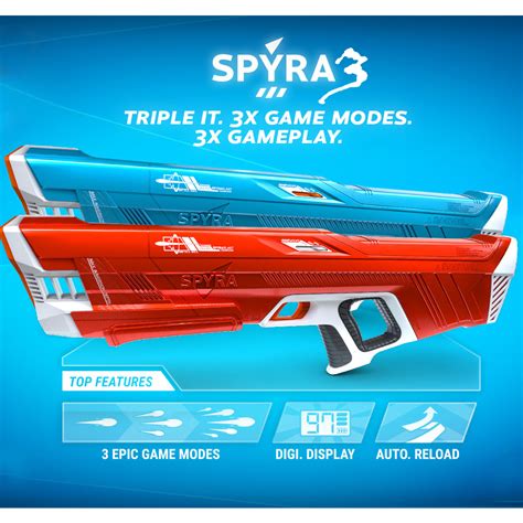 破冰代購 現貨spyra Three Spyra3 2023年最新 三代 電動 水槍 德國正版 蝦皮購物