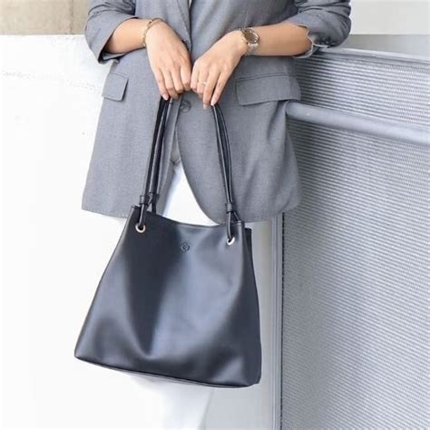 Jual Mona Bag Silvertote Tas Wanita Shoulder Bag Tote Bag