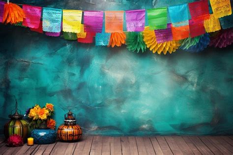 Fondo De Fiesta Y Espacio De Fiesta Foto Premium