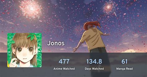 Jonoss Profile · Anilist