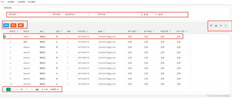 Layui Table分页 前端 后台功能tablerender Csdn博客