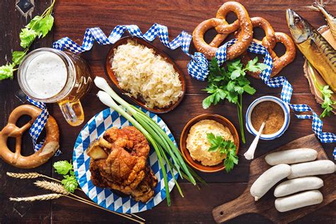 Traditional Oktoberfest Food