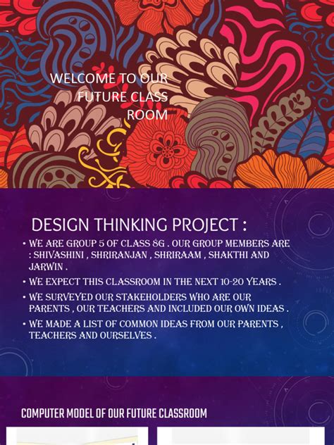 Welcome To Our Future Class Room Autosaved Pdf