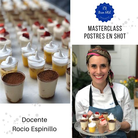 Masterclass Postres En Shot Bien Útil
