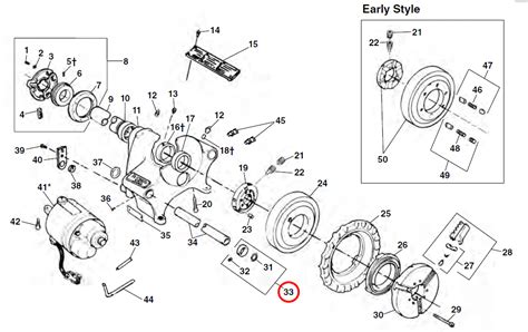Ridgid 44725 Carriage Arm Ring Assembly Ridgid Toolshop
