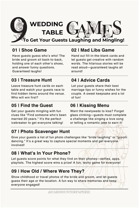 9 Fun Wedding Games That Will Get Your Guests Laughing And Mingling Wedding Reception Games