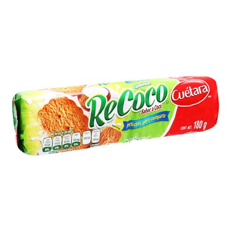Cuetara Galletas Recoco 180 Gr Paq Soriana