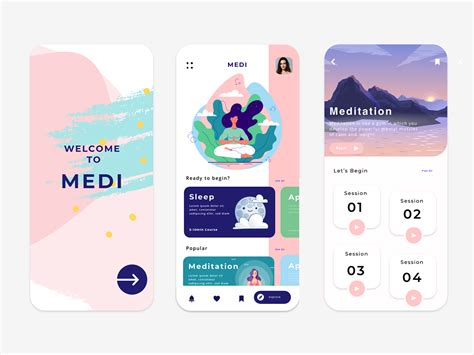 Medi App Behance