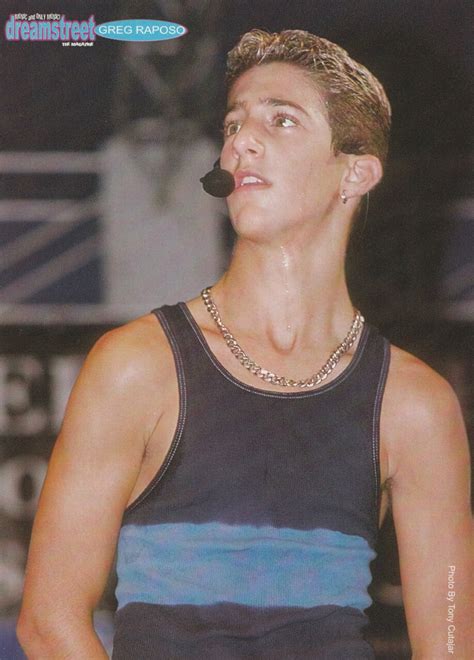 Greg Raposo Dream Street Teen Magazine Pinup Clipping Pop Star Idols Pix Muscles Teen Stars