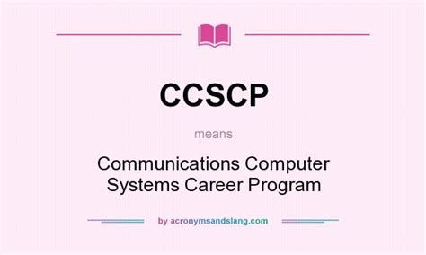 What Does Ccscp Mean Definition Of Ccscp Ccscp Stands For