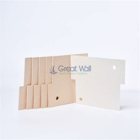 Sck Series Viscous Liquid Filter Sheets Beverage Filter Sheets Paraffin