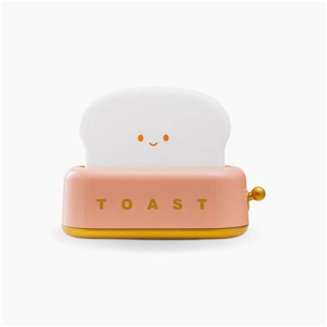 Mini Toaster Desk Light Kawaii Pen Shop