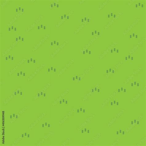 Grass Pixel Art Background Grass Texture Pixel Art Vector Stock