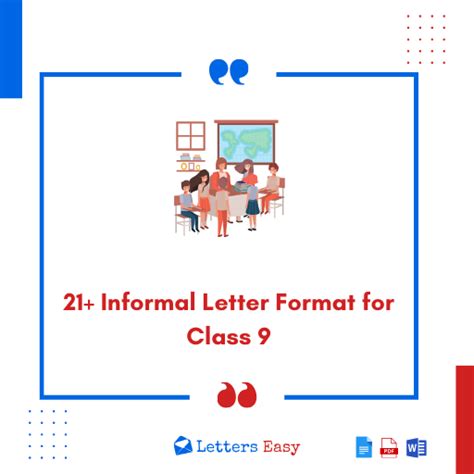 Informal Letter Format For Class How To Write Examples Letters Easy Informal Letter Format For Class How To Write Examples Letters Easy