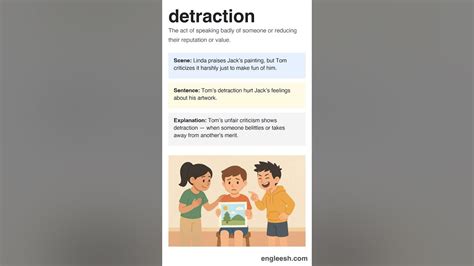 Learn Detraction English Vocabulary Shorts Youtube