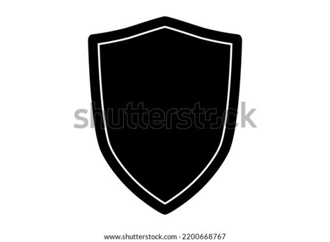 Simple Filled Heater Shield Icon Stock Vector Royalty Free 2200668767