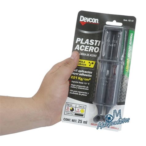 Pegamento Plastiacero Dosifjeringa De 25ml R2 42 Multiproductos Y