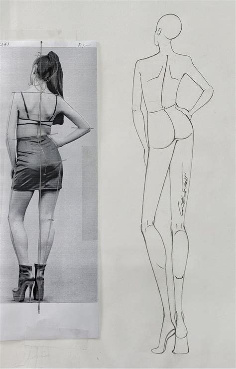 Pin By Rupak Biswas On Fashion Illustration Fashion Figure Drawing