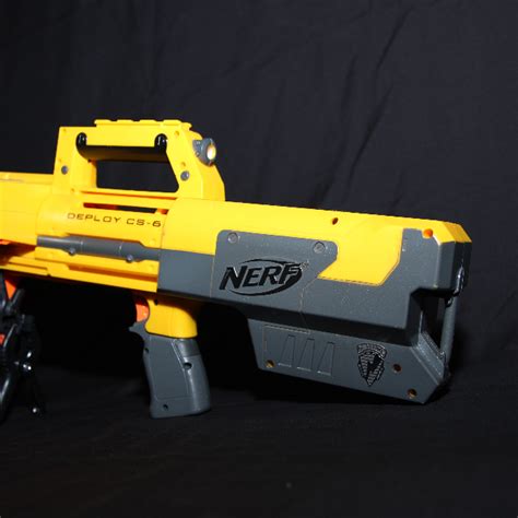 Reserved Modified Nerf Deploy Cs 6 Hobbies And Toys Toys And Games On Carousell