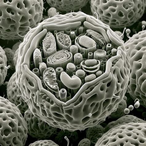 Premium Photo Biological Microscopic Virus Ai Image