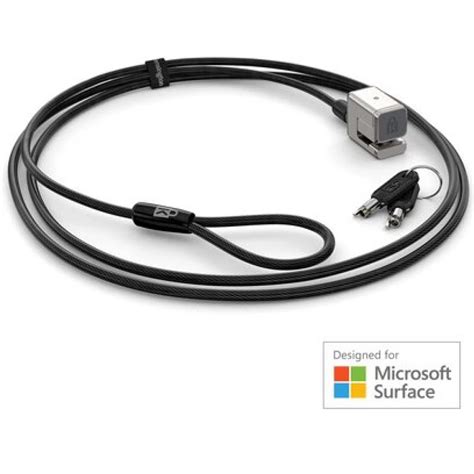 Kensington Keyed Cable Lock For Surface Pro And Surface Go