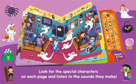 Search And Find Halloween Fun Sound Book Search For Trick Or Treaters