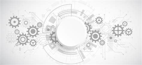 Abstract 3d Design Background With Technology Dot And Line Circuit