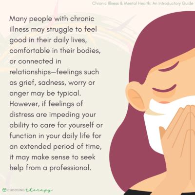 Chronic Illness And Mental Health An Introductory Guide Choosing Therapy