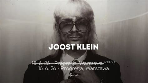 Joost Klein World Tour Warszawa Bilety Na Ebiletpl